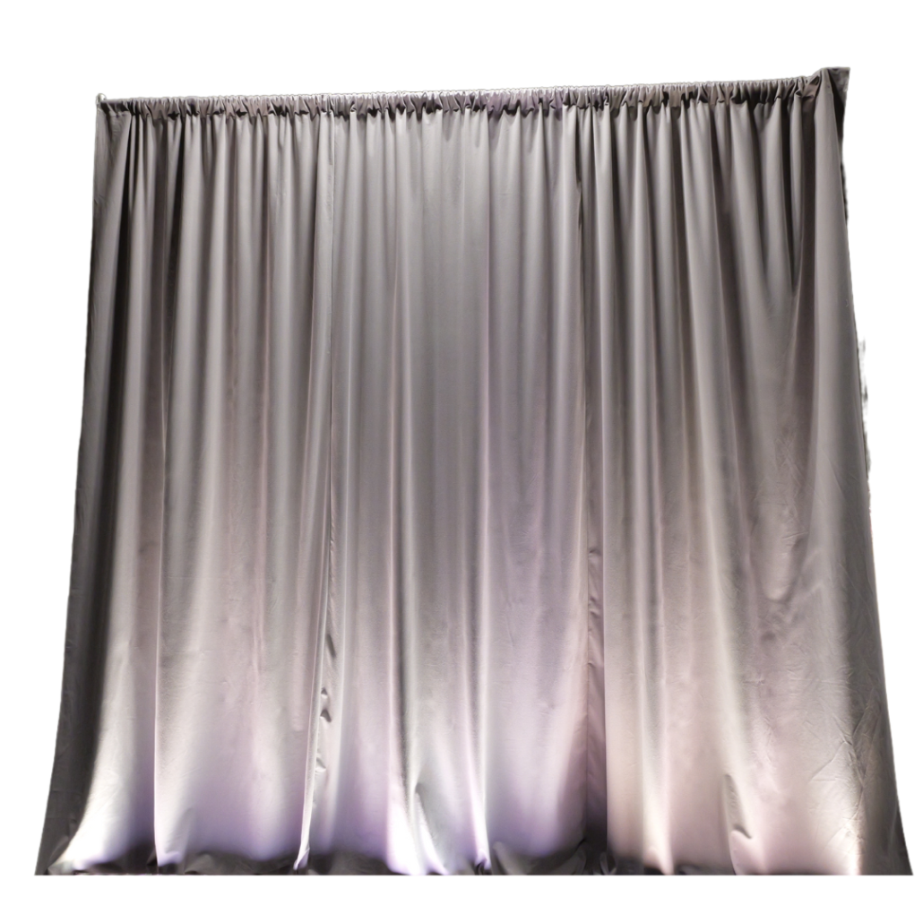 Gray Drape Rental | RTHAV