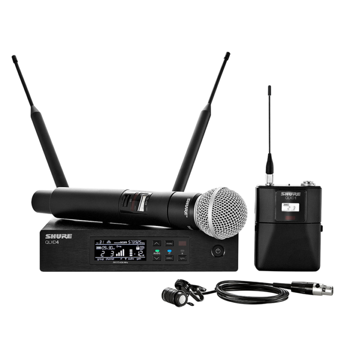 Shure QLX-D Wireless Microphone Rental | RTHAV
